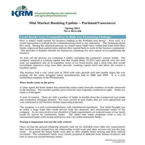 Banking Update | PDF