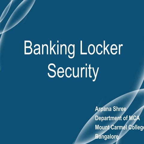Bank Locker Face Recognition.ppt
