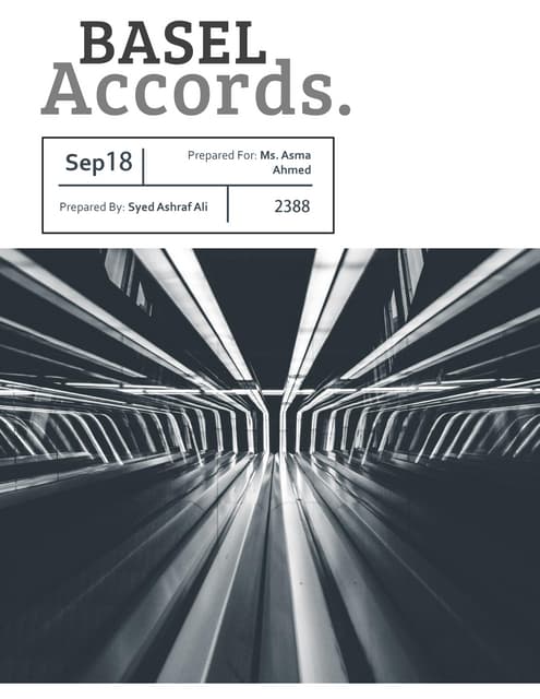 Basel norms i, ii & iii | PPTX | Business Banking & Finance | Business