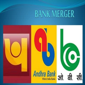 Bank merger | PPTX