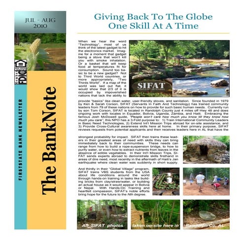 BankNote Jul/Aug 2010 Pdf | PDF