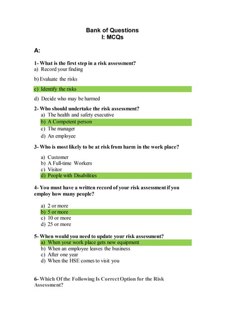 Written test on industrial safety in telugu | PDF