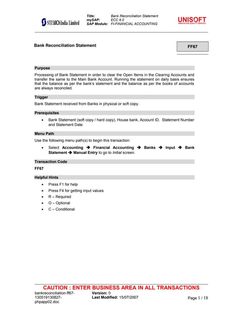 Sap isu tcodes | PDF | Business Utilities | Business