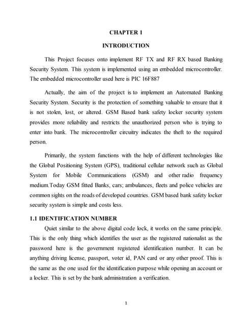 Sample project abstract | PDF | Computing | Technology & Computing