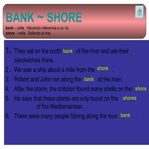 Bank Shore | PPT
