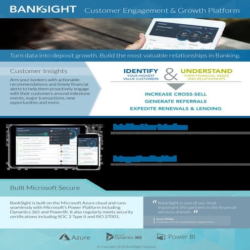 BankSight One Pager | PDF