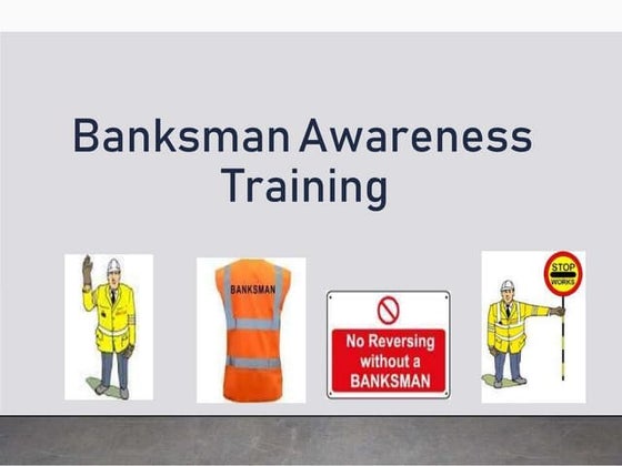 BANKSMAN TRAINING.ppt