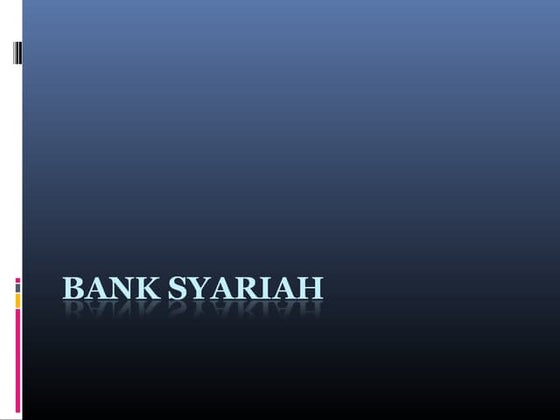 Bunga bank dalam berbagai pandangan | PPT