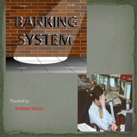Bank System | PPT