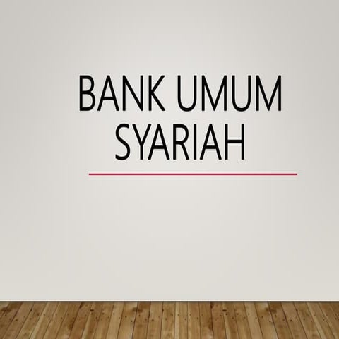 Produk produk bank syariah ppt | PPTX