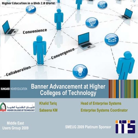 Banner Advancement at Higher Colleges of Technology | PPTX