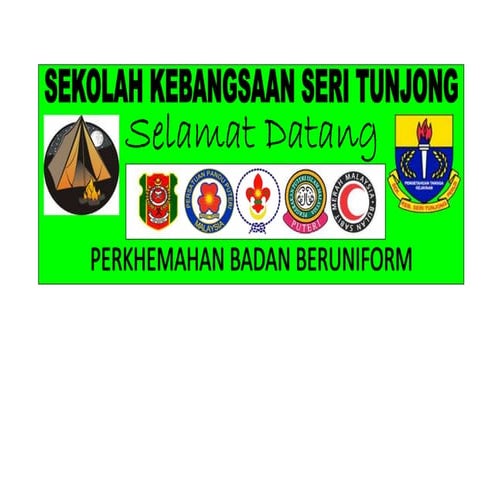 Banner perkhemahan 2014 | DOCX