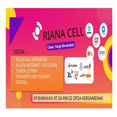Banner Pulsa Rian untuk jualan pulsa all operator.pptx