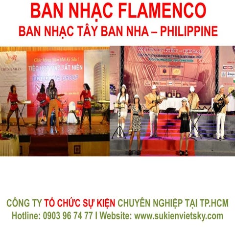 Ban nhạc flamenco, ban nhac tây ban nha, ban nhac philippine tai hcm | PPTX