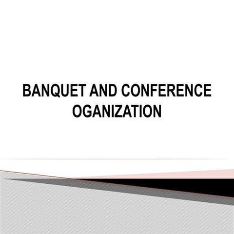 Banquet – functions – types – services mba ttm.pptx