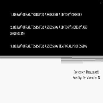 CAPD presentation OF CENTRAL AUDITORY PROCESSING DISORDERS.pptx