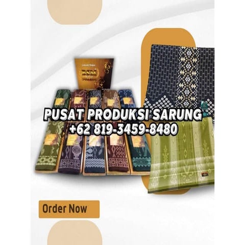 0819-3459-8480, Pusat Sarung Terbaik Murah | PPT