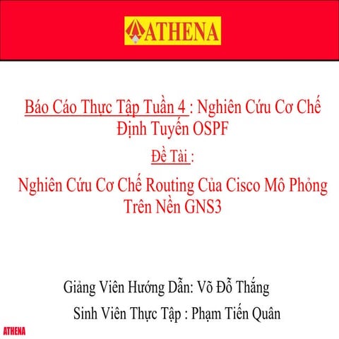 Bao cao thuc tap tuan 4 | PPTX