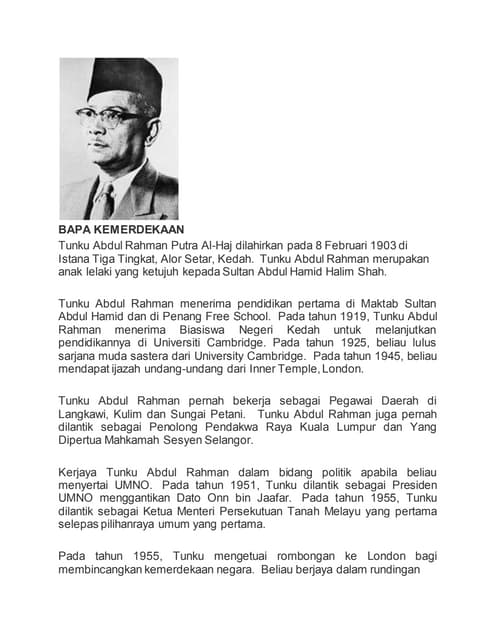 Tokoh merdeka | DOCX