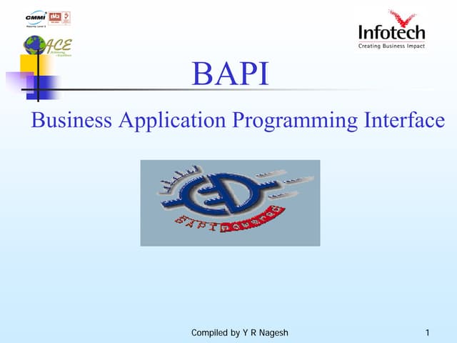 Bapi step-by-step | PDF