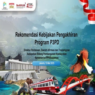 Bappenas 2025 - Pengakhiran Program P3PD.pdf