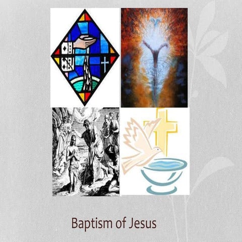 Baptism of jesus | PPTX