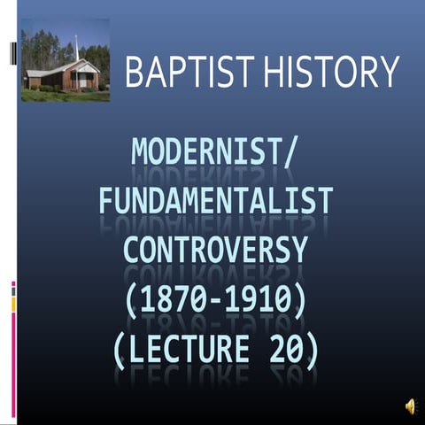 Baptist history ppt 5 b | PPT