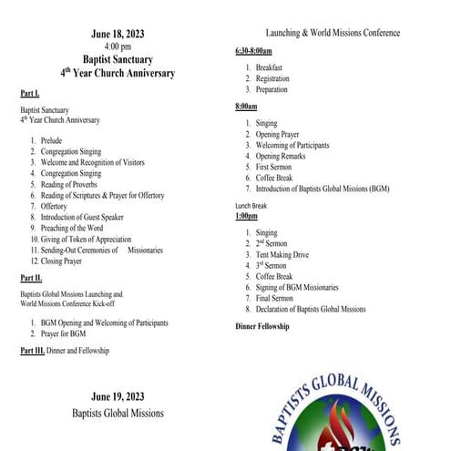 Baptist Sanctuary 4th Year Anniversary Program.docx