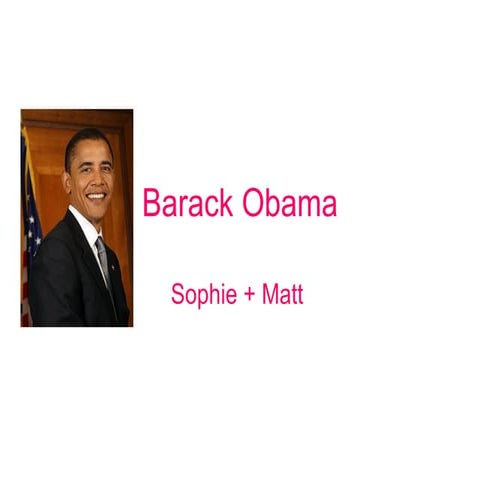 Barack Obama | PPT