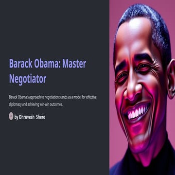 Barack-Obama-Master-Negotiator As a good .pptx