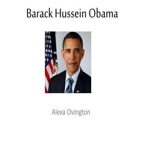 Barack Obama Presentation | PPTX