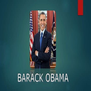 Barack obama biografia | PPT