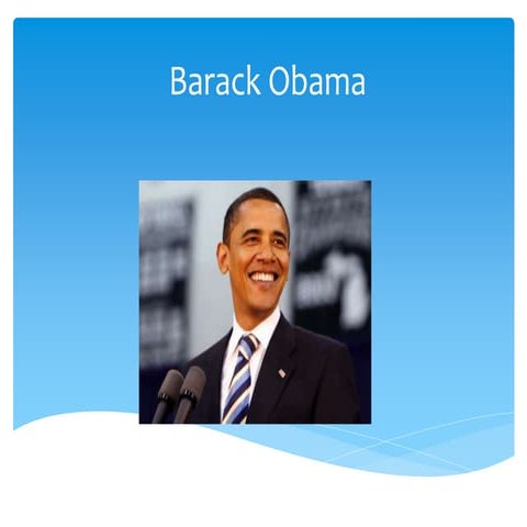 Barack obama biografia | PPT