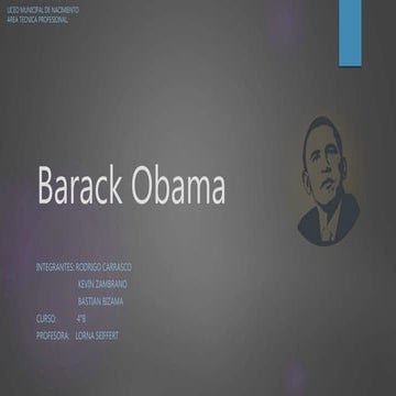 Barack obama | PPTX