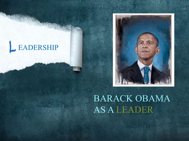 President Barack Obama | PPT