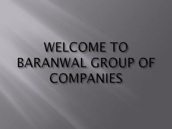 Vivek Baranwal presentations