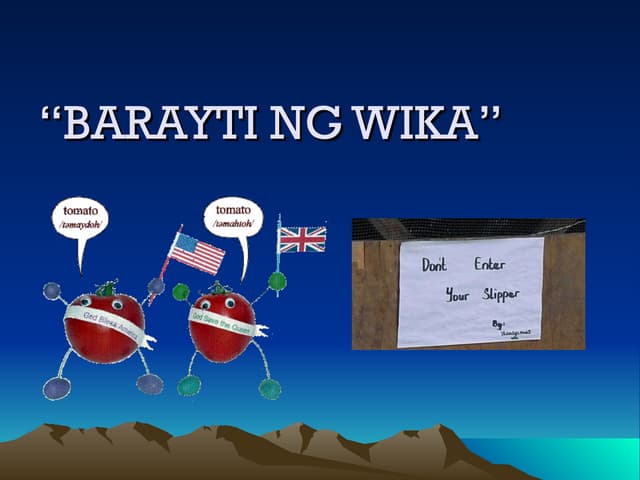 REGISTER AT BARAYTI NG WIKA SA PILIPINAS | PPTX