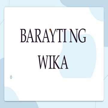 Mga barayti ng wika ant mga halimbawa nito.pptx