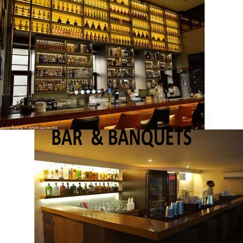 Bar and banquets | PPT