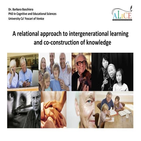 A relational approach to intergenerational learning | PPT