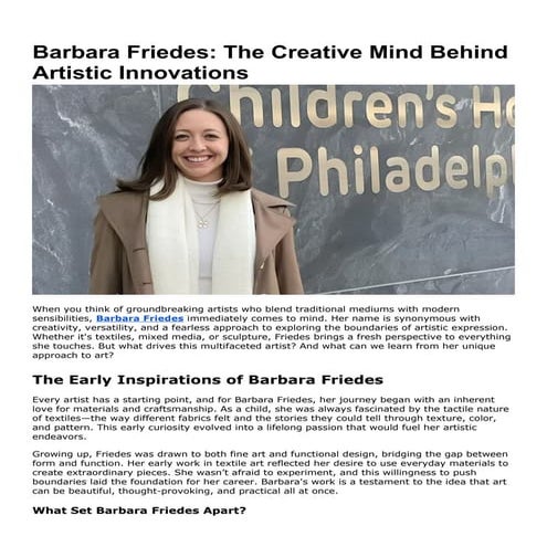 Barbara Friedes_ The Creative Mind Behind Artistic Innovations.docx
