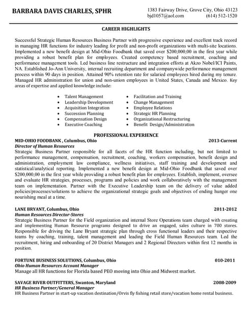 Human-Resources-Executive-Executive-Resume-Sample | PDF