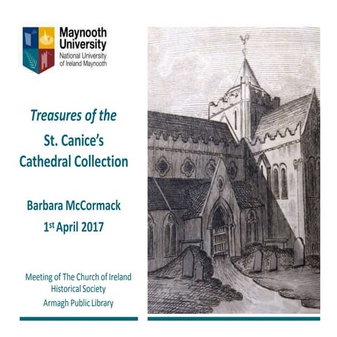 Barbara McCormack - Treasures of the St Canice’s Cathedral Collection ...