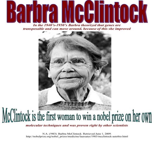 Barbra Mcclintock | DOC