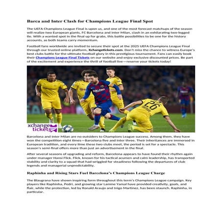 Barca and Inter Clash for Champions League Final Spot.docx