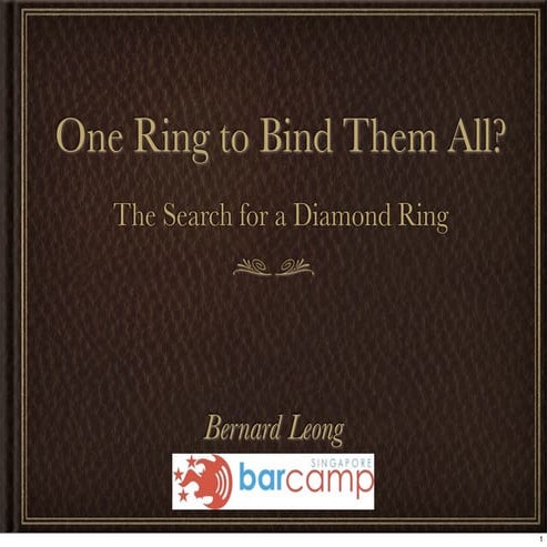 One Ring to Bind Them All? | PDF