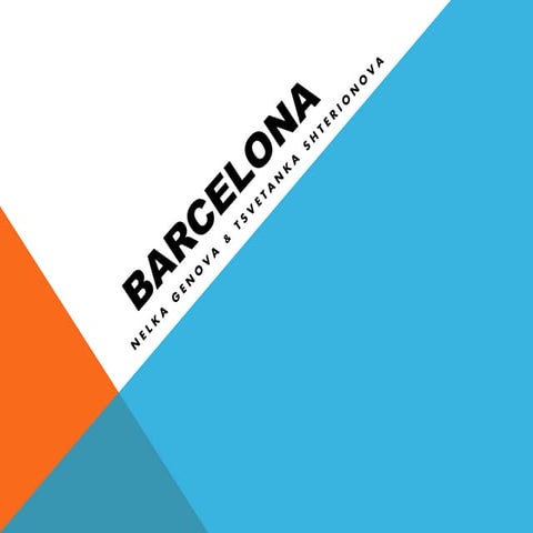 Barcelona ppt public | PPTX