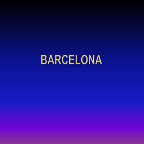 Tríptic de barcelona | PDF
