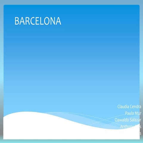 Barcelona | PPTX