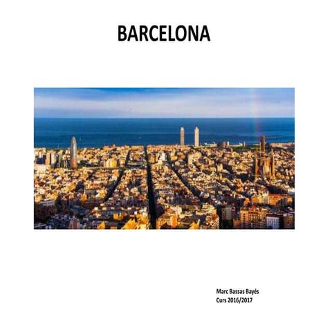Un lloc al món: Barcelona | PPTX